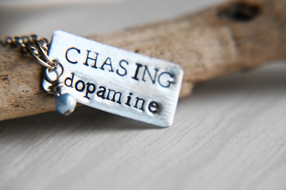 Chasing Dopamine, ADHD Necklace, Mental Health Awareness, Gift for Her ...