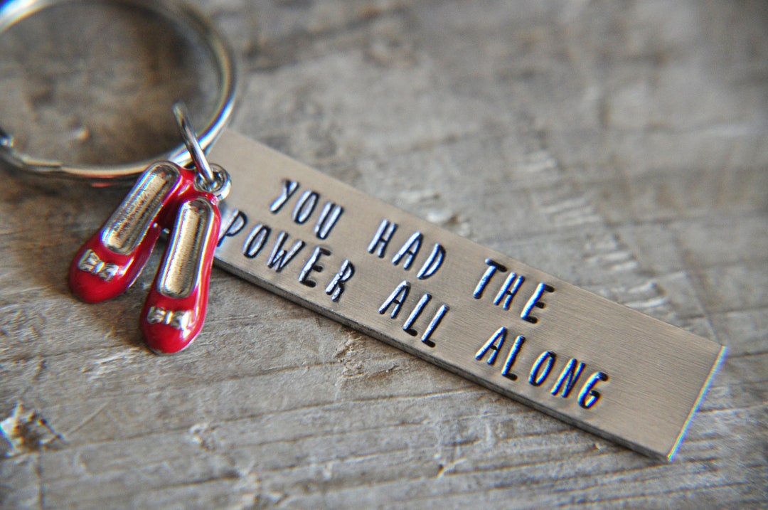 Wizard of Oz Keychain - Wizard of Oz Gifts - Ruby Slipper Keychain ...