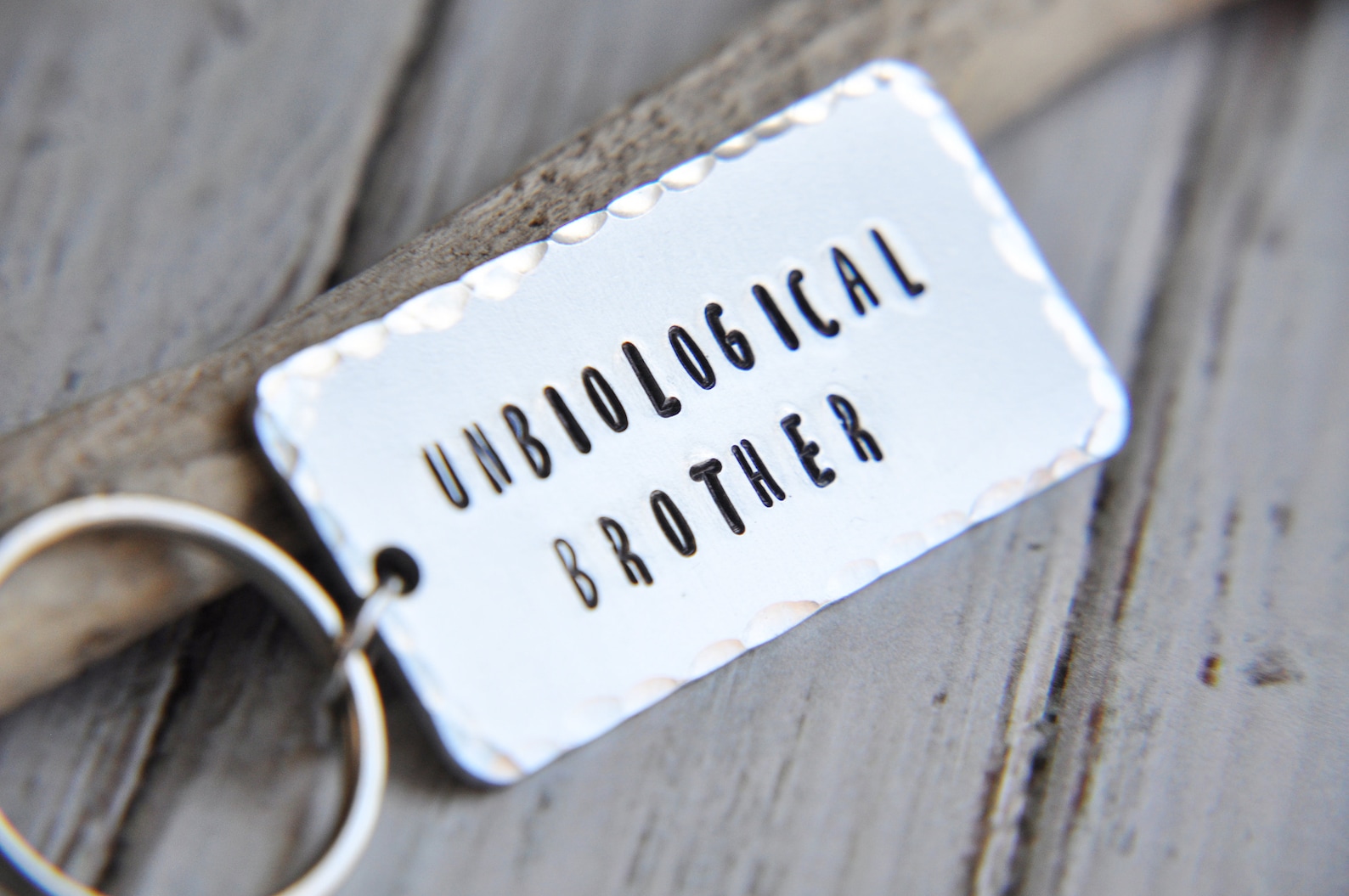 Unbiological Brother Key Chain Gift for Best Friend Gift - Etsy