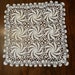 Handmade Crochet White Rectangular Doily With Pinwheel Pattern 18 ...