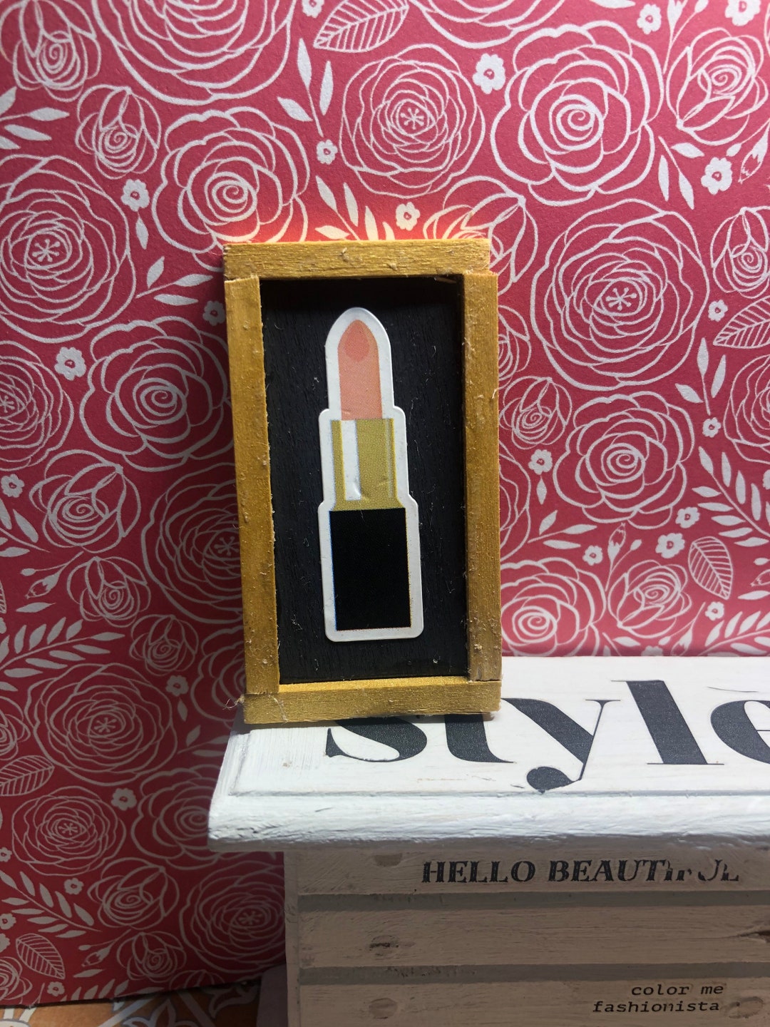 Diva Miniature Lipstick Pictures for Your Dollhouse - Etsy
