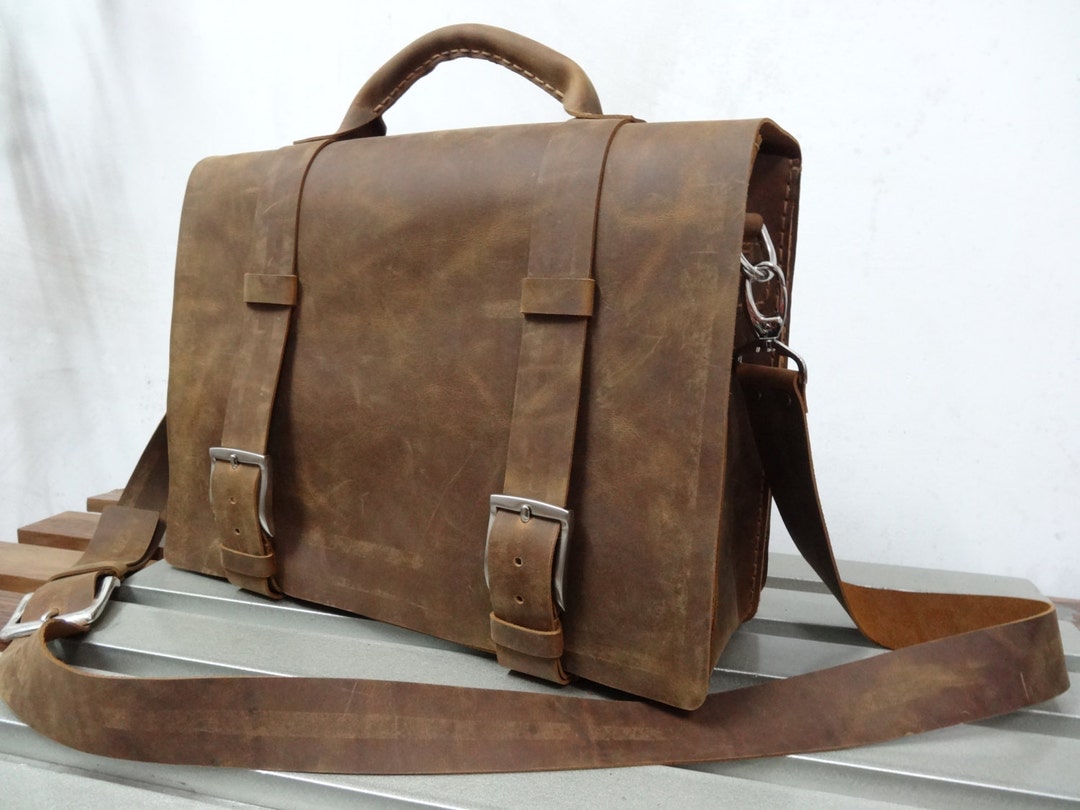 Classic Leather Briefcases, Custom Leather Messenger Bag,camera Tool ...