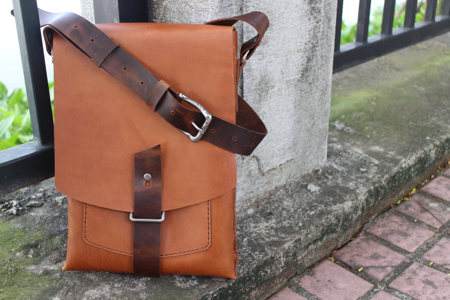 Leather Messenger Bagmens Leather Messenger Bag - Etsy