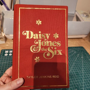 Daisy Jones & the Six Book Rebind Cloth Book Cover Rebind Book Gift - Etsy