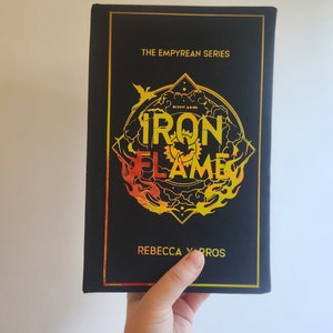 Iron Flame Special Edition Fantasy Book custom Rebind - Etsy