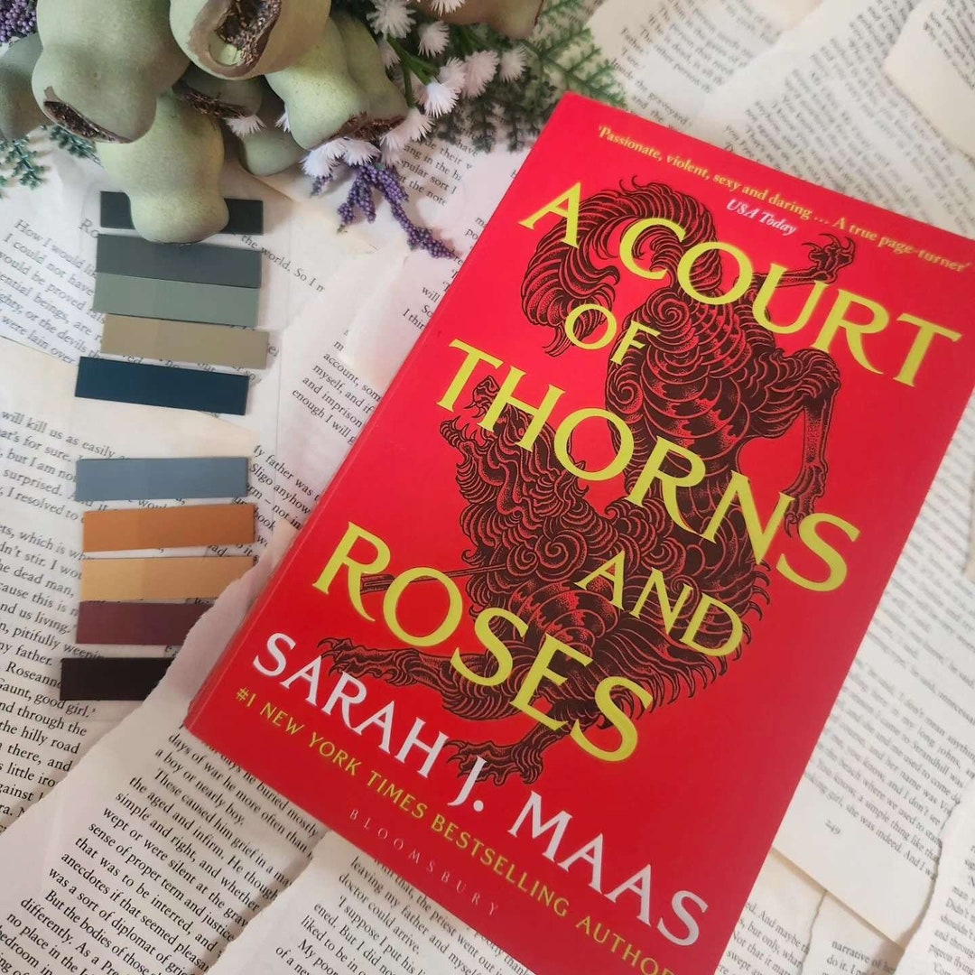 A Court of Thorns and Roses Annotated Book ACOTAR Merch Book Gift - Etsy