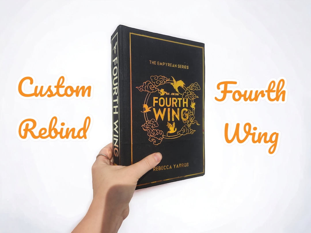 Fourth Wing Special Edition Fantasy Book (custom Rebind) - Etsy