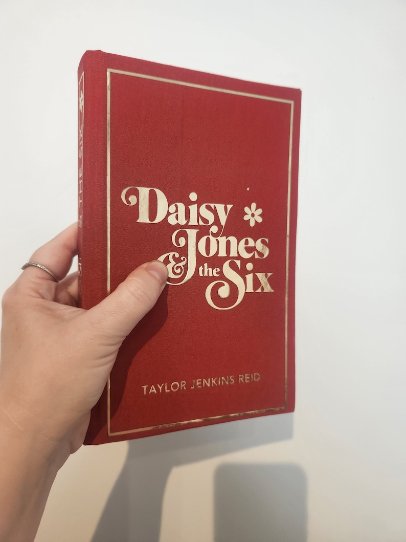 Daisy Jones & the Six Book Rebind Cloth Book Cover Rebind Book Gift - Etsy