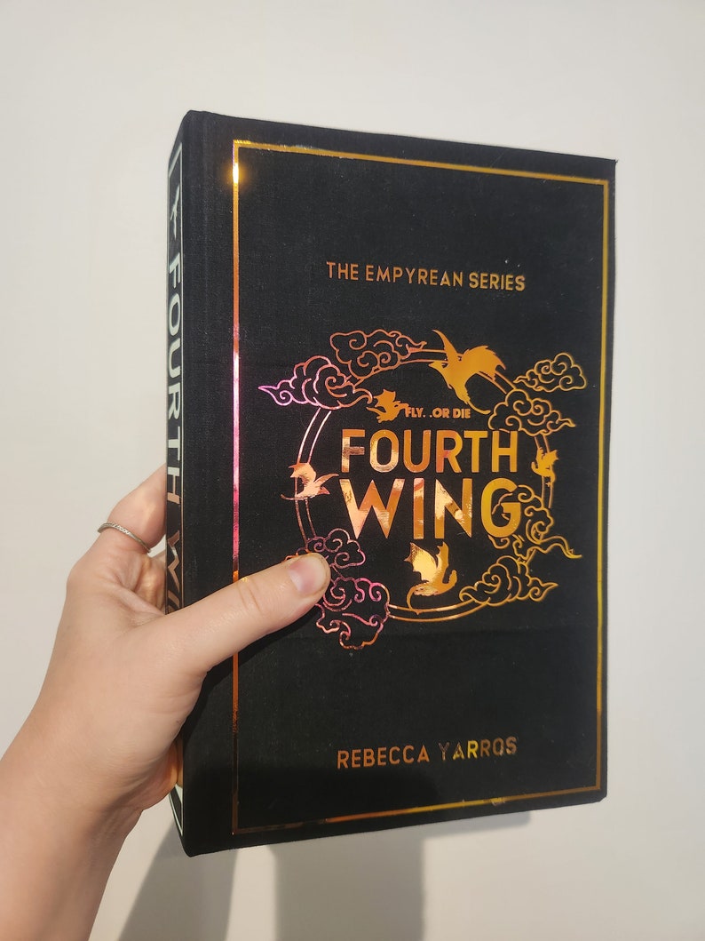 Fourth Wing Special Edition Fantasy Book custom Rebind - Etsy