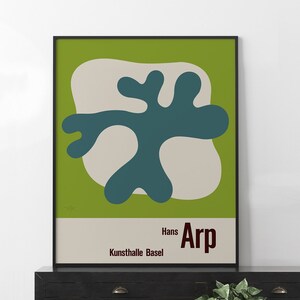 1962 ARMIN HOFMANN for ARP Poster Print Jean Hans Arp Book - Etsy