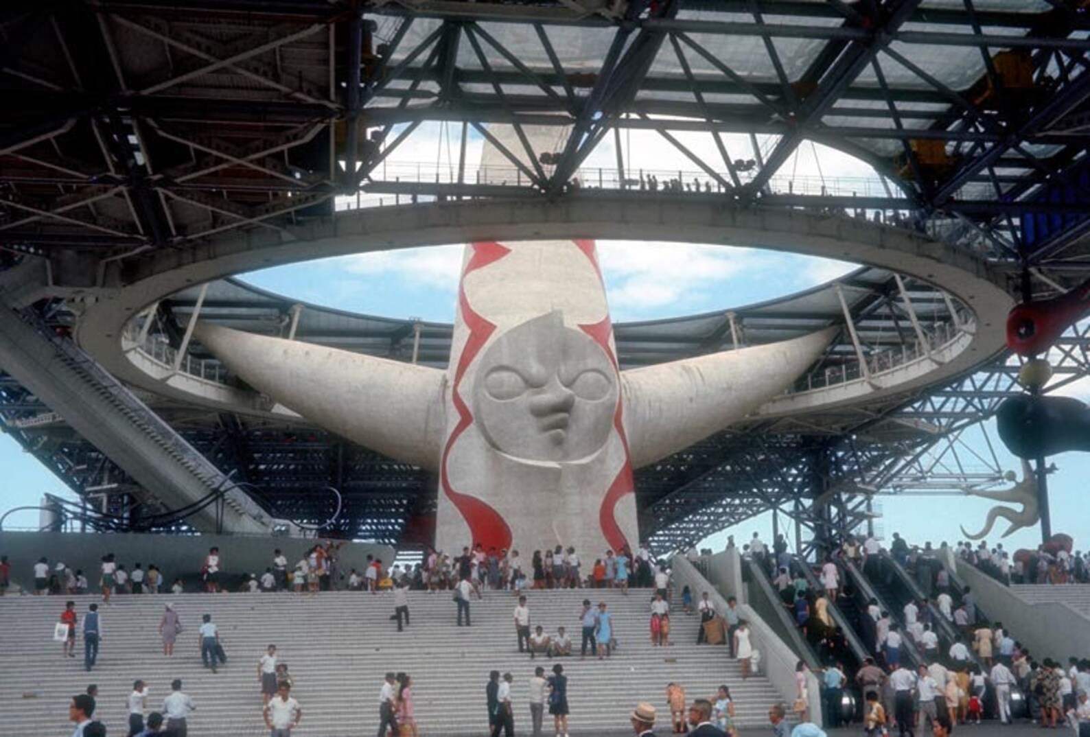 OSAKA EXPO '70 Mid Century Modern Poster Print Japan | Etsy