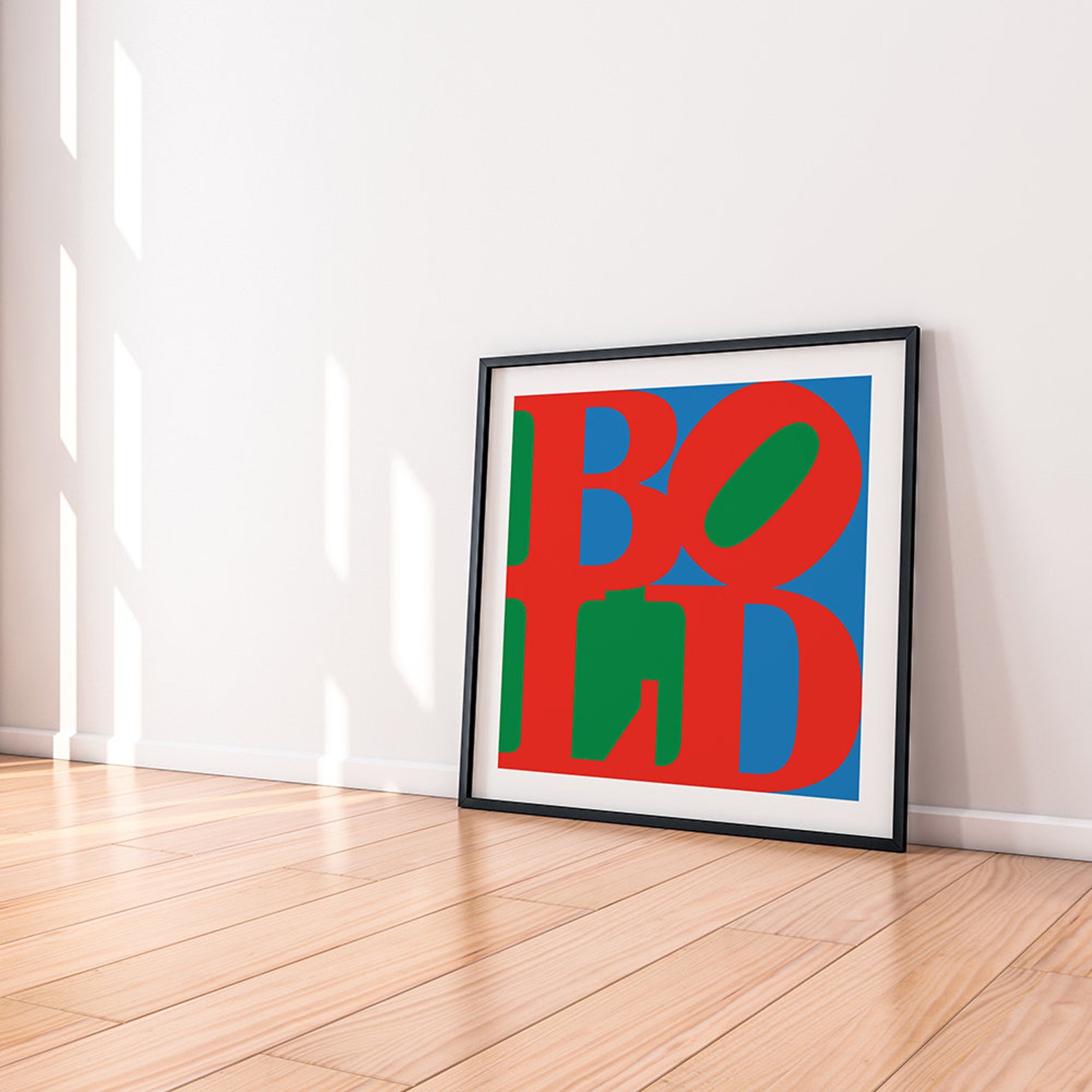 BOLD MODERN Poster Print Robert Indiana Love Pop Art Andy - Etsy