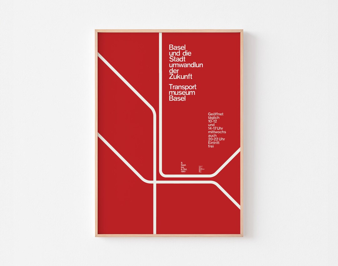 ARMIN HOFMANN COMPLEMENTARY Poster Print Mid Century Modern ...