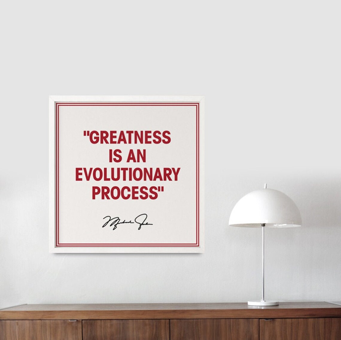 MICHAEL JORDAN INSPIRATIONAL Poster Print Quote Saying | Etsy