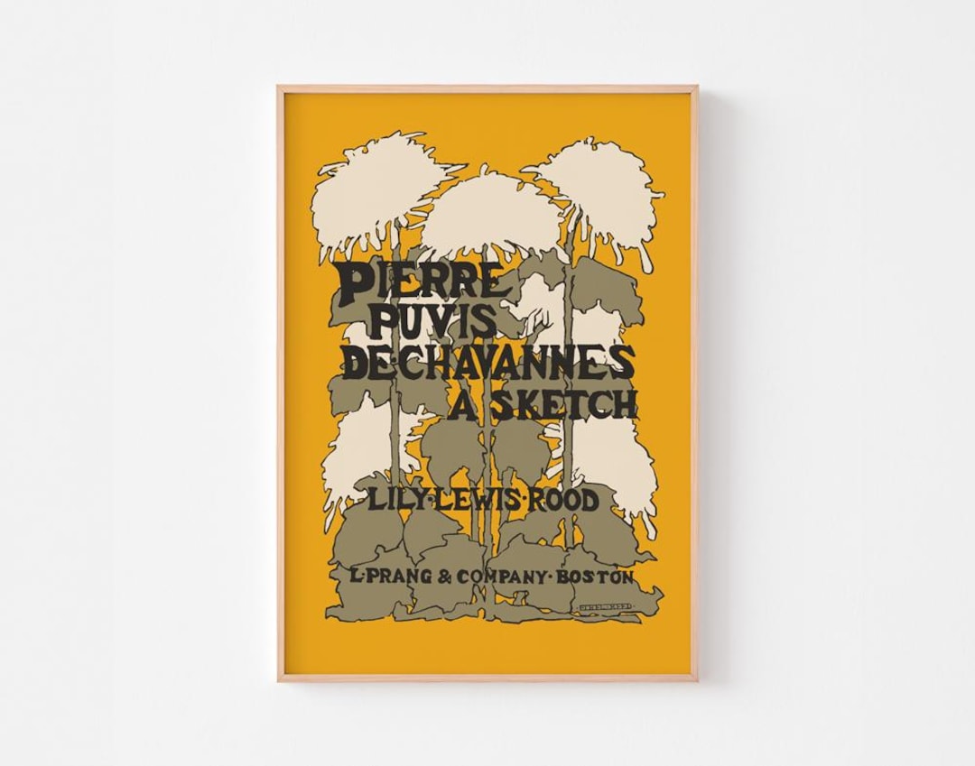 Ethel Reed Poster Print | 1895 Book Cover | American Art Nouveau ...