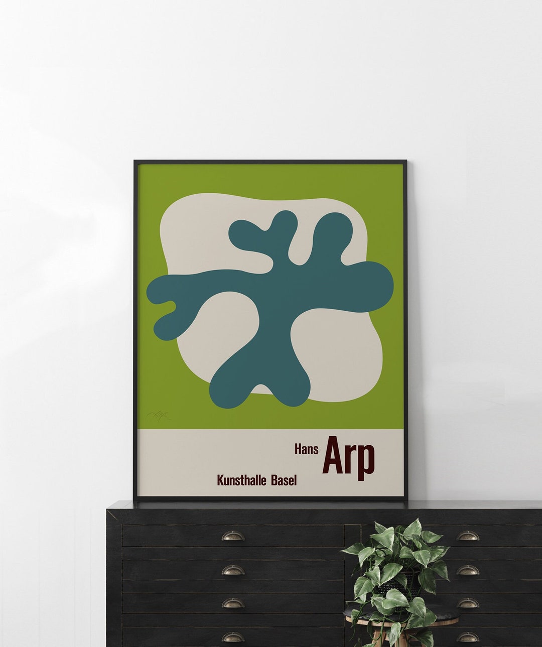 1962 ARMIN HOFMANN for ARP Poster Print Jean Hans Arp Book - Etsy