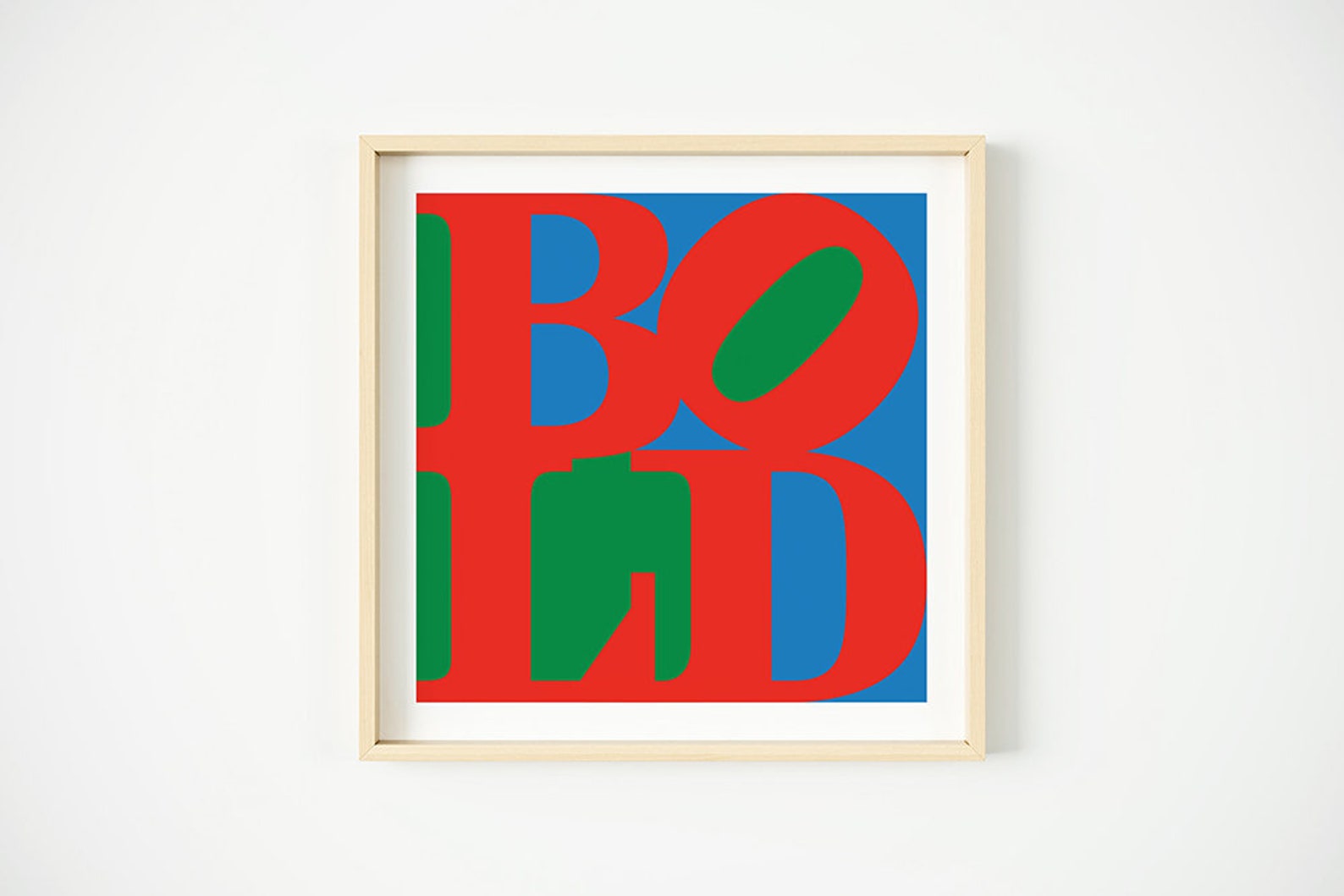 BOLD MODERN Poster Print Robert Indiana Love Pop Art Andy - Etsy