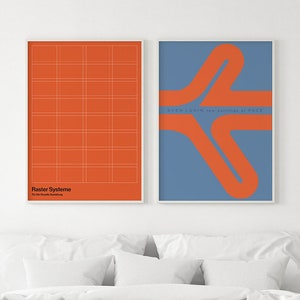 GRID SYSTEMS in Graphic Design Poster Print Bauhaus Minimalist - Etsy