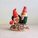 Miniature Dwarfs, Unique Ceramic Figurines, Ceramic Sculpture, Lovers ...