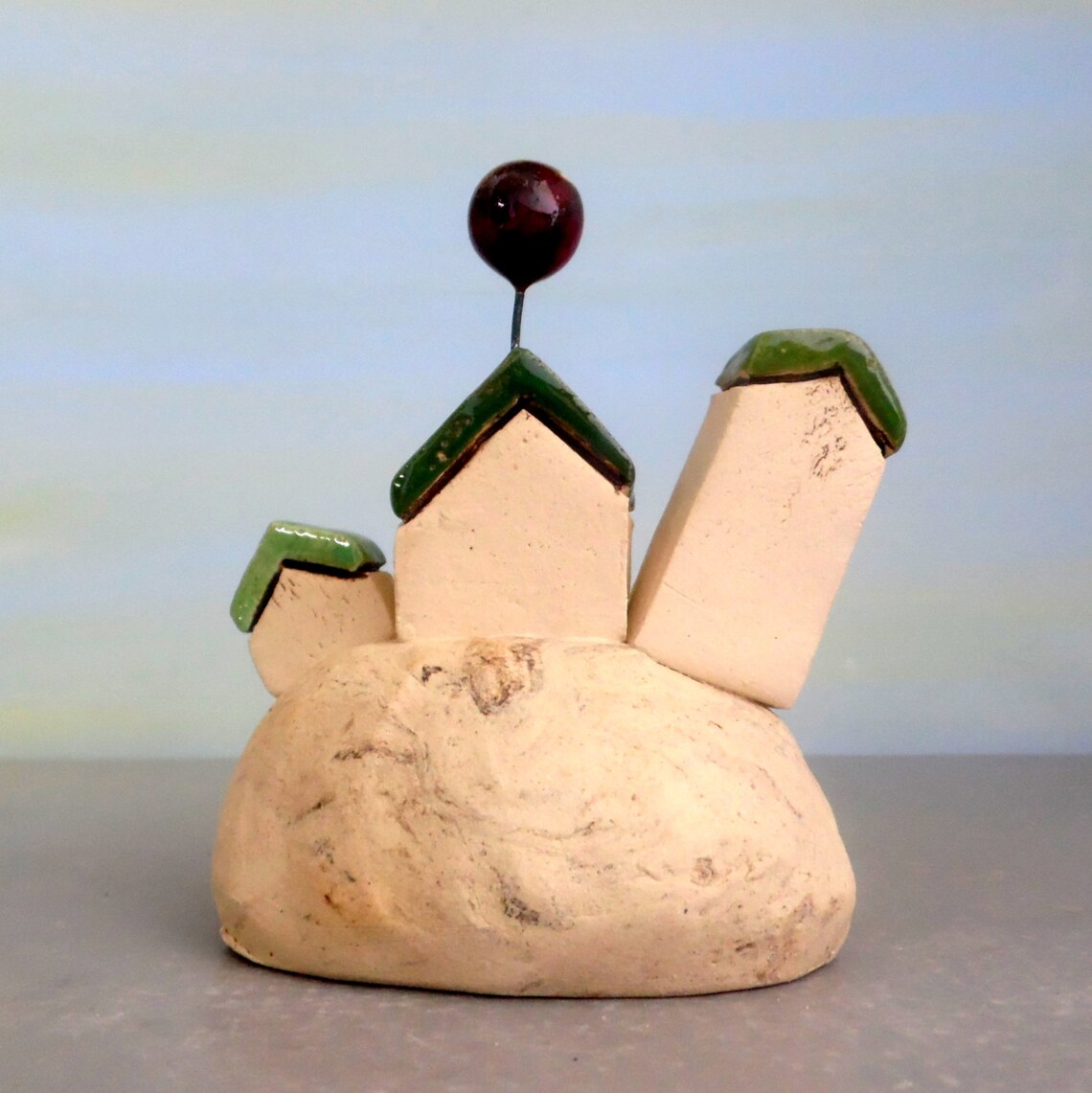 Ceramic Miniature House Ceramic Collectibles Tiny Ceramic - Etsy