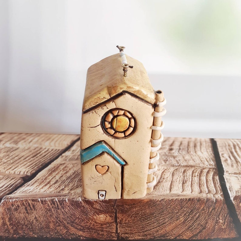 Ceramic House Sculpture - Etsy