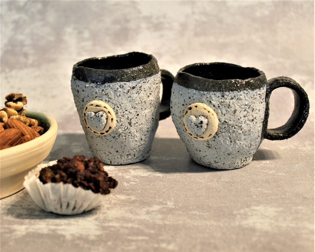 Small Ceramic Cups, Ceramic Tea Cups, Ceramic Dishes, Black Coffee Cups ...