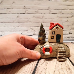 Small House Sculpture and a Unique Ceramic Home Decor - Etsy