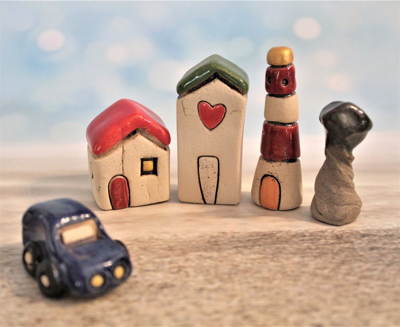 DIY, Ceramic Miniatures, Make Your Own Display Combining Few Elements ...