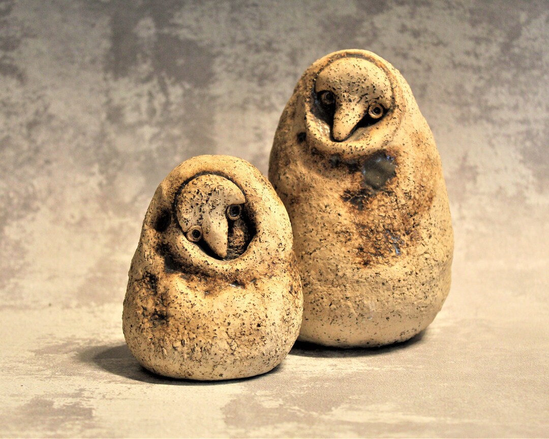 Owl Figurine, Ceramic Owl Sculpture, Ceramic Figurine, Ceramic ...