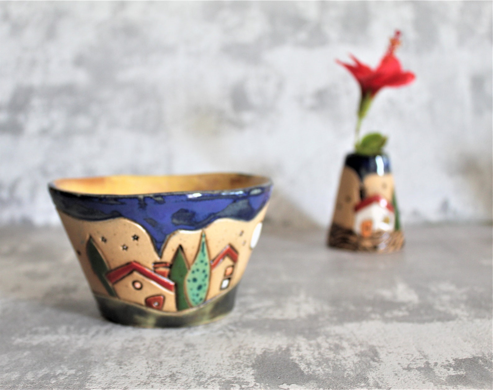 Handmade Ceramic Bowl Ceramic Bowl Pottery Bowl Single - Etsy
