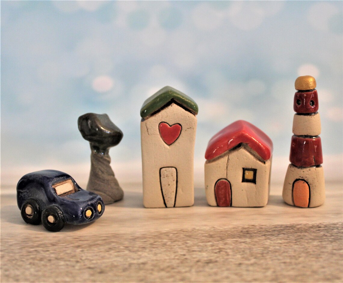 DIY Ceramic Miniatures Make Your Own Display Combining Few - Etsy