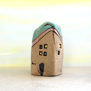 Ceramic Sculpture, Clay House, Clay Sculpture, Architect Gift, Rustic ...