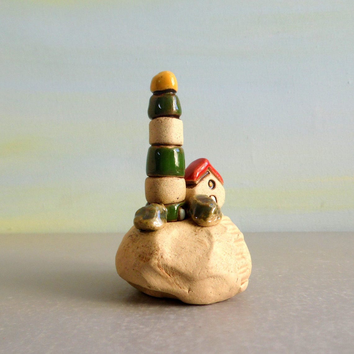 Ceramic Miniature Lighthouseת Whimsical Gift - Etsy