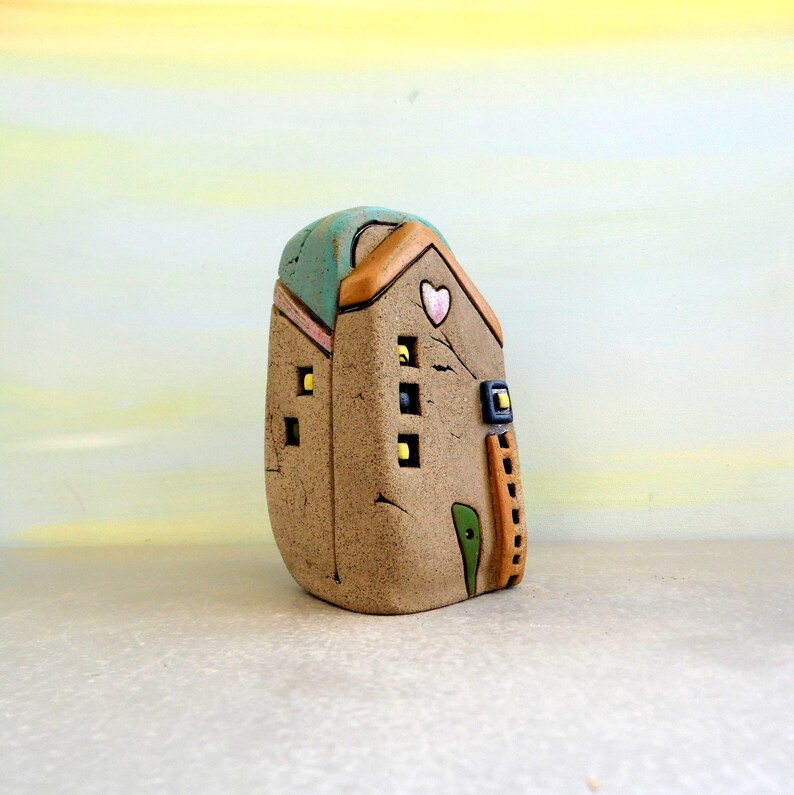 Ceramic Sculpture Clay House Clay Sculpture Architect Gift - Etsy