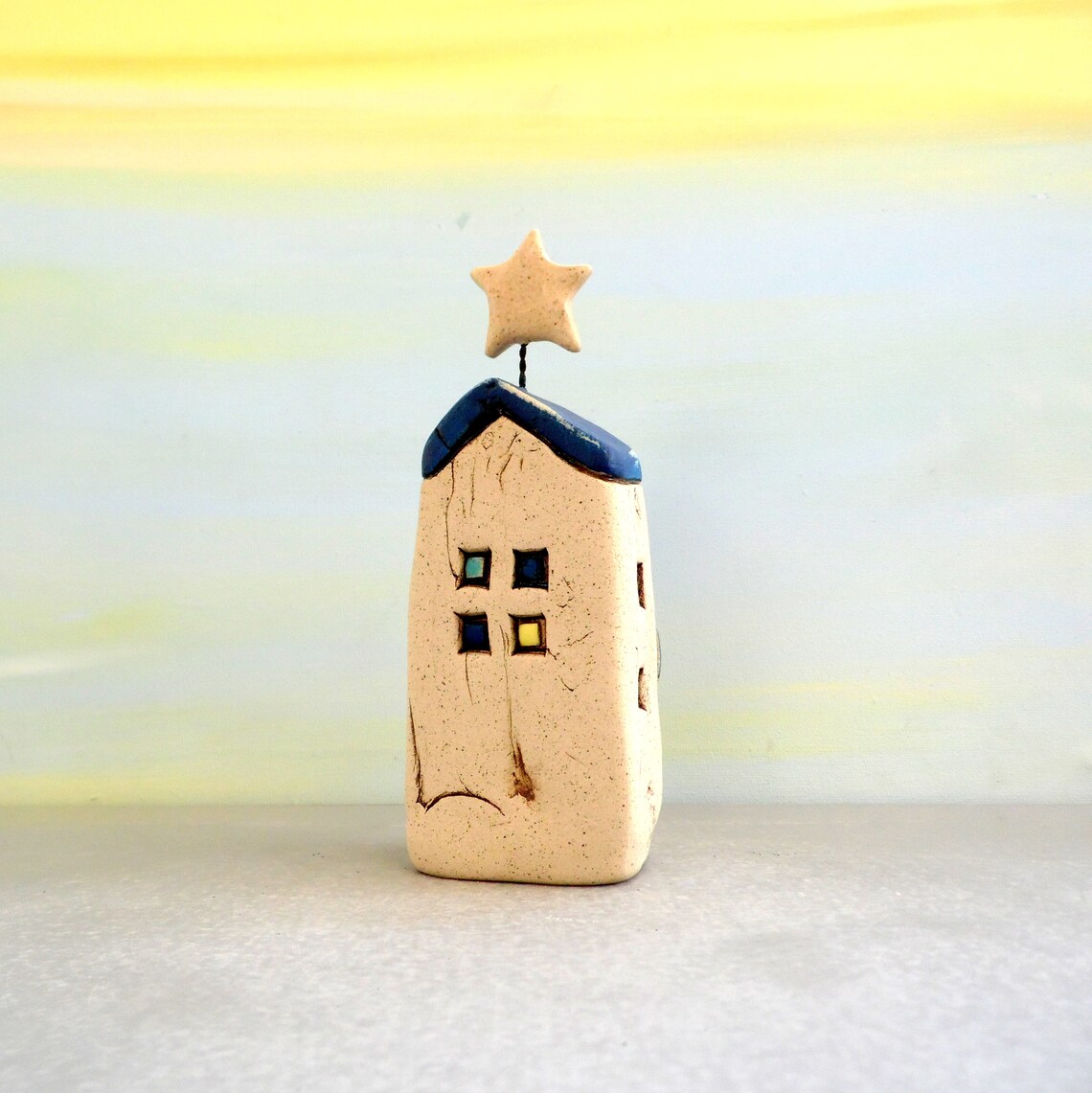 Sculpture Miniature House Office Accessories Handmade - Etsy
