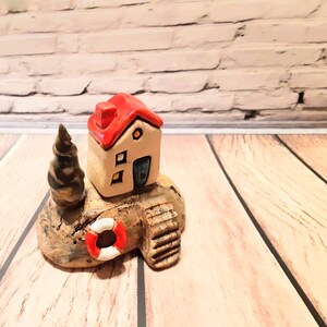 Small House Sculpture and a Unique Ceramic Home Decor - Etsy