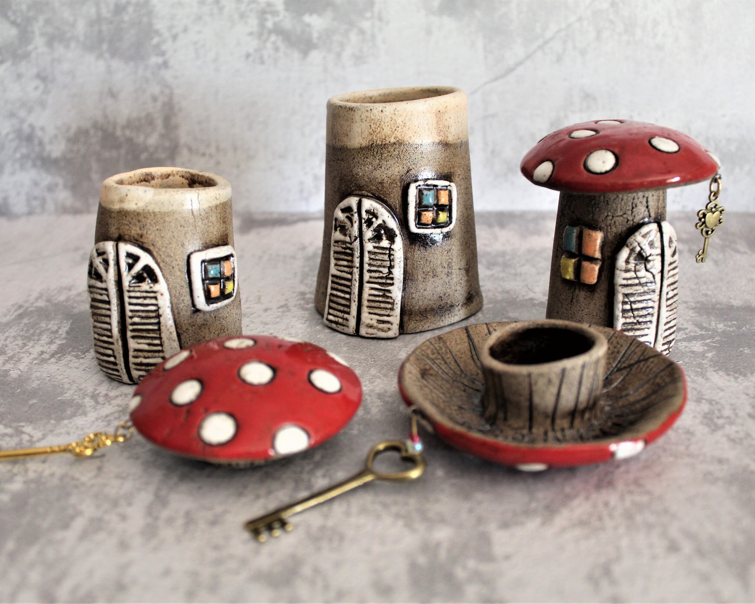 Ceramic Box Ceramic Trinket Box Mushroom Box Ceramic | Etsy