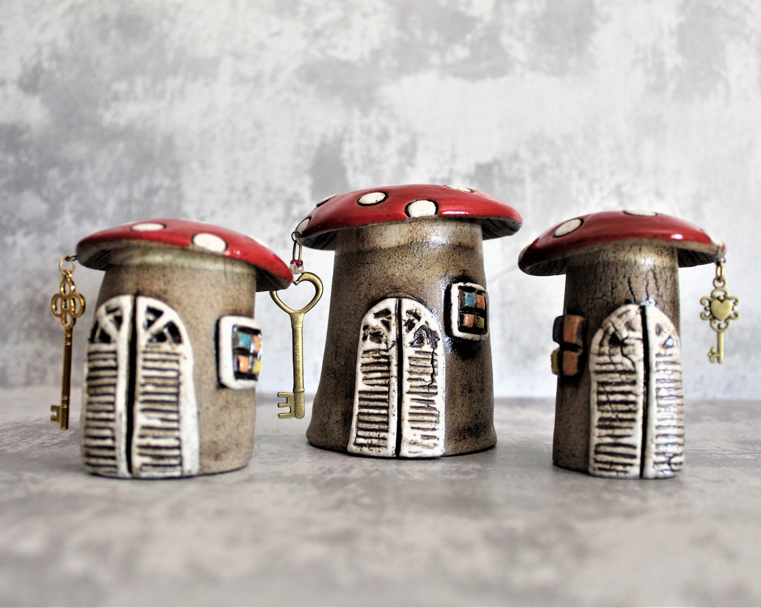 Ceramic Box Ceramic Trinket Box Mushroom Box Ceramic | Etsy