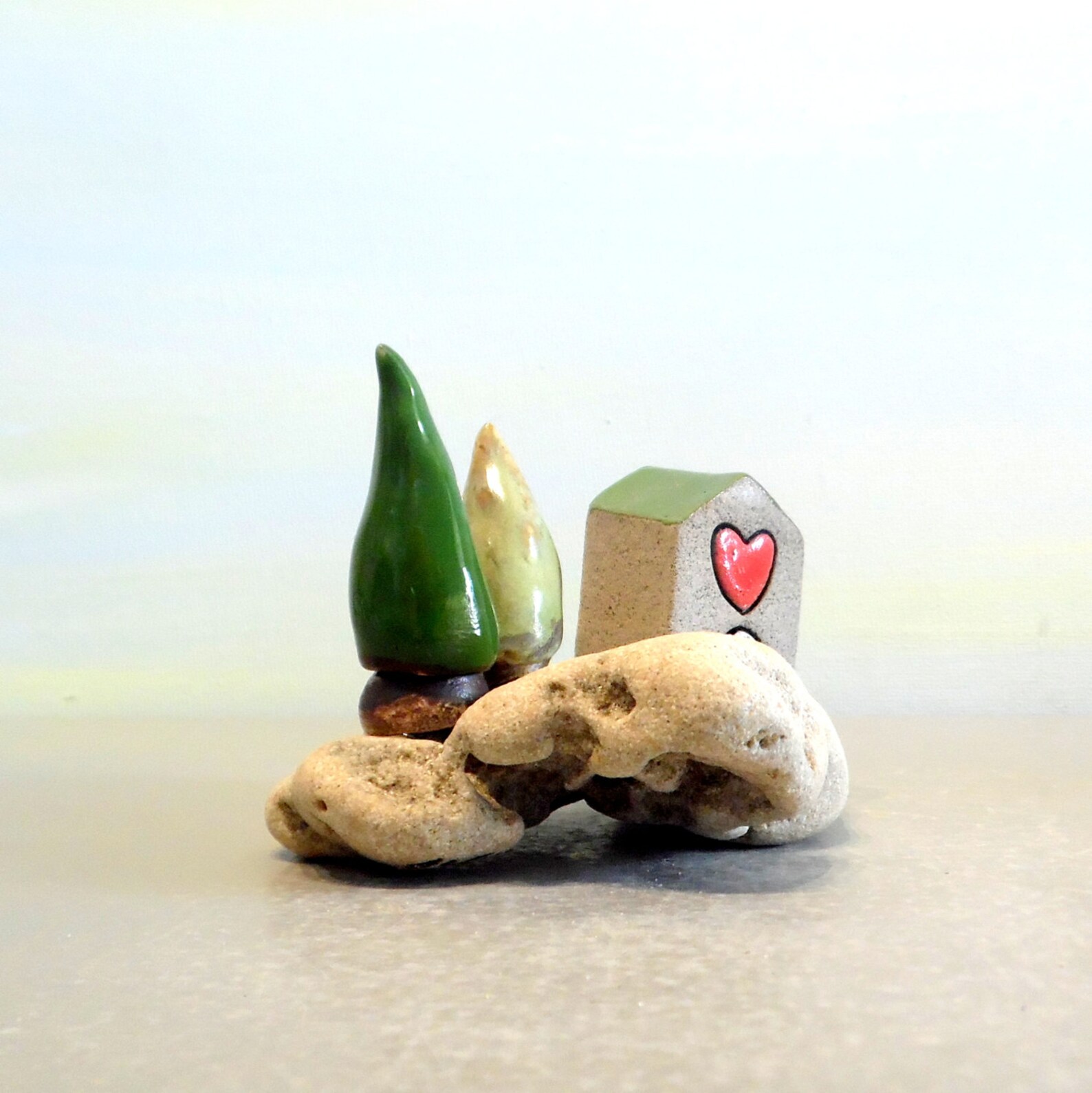 Ceramics and Pottery Little Ceramic Sculpture Ceramic - Etsy
