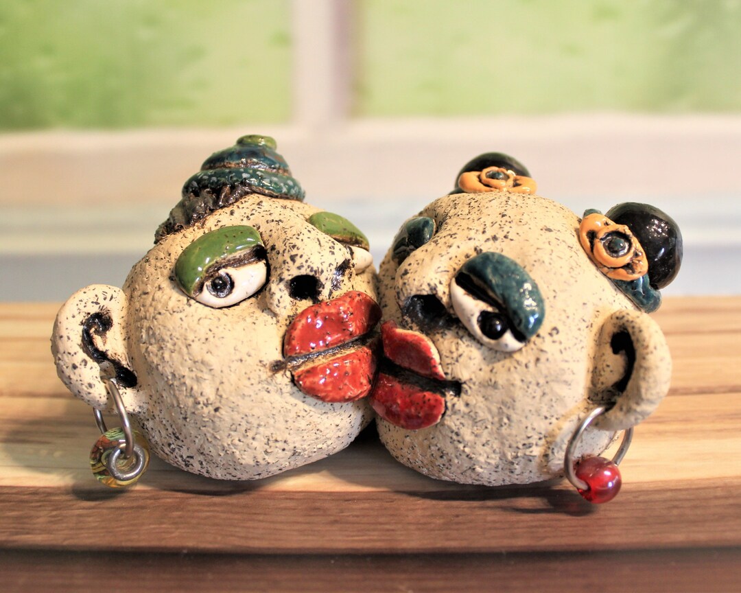 Ceramic Figures, Ceramics and Pottery, Lovers Sculpture, Unique Ceramic ...