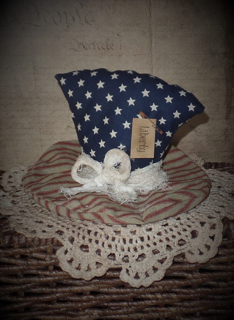 Primitive Uncle Sam Hat4th of July Rustic Home Decor - Etsy