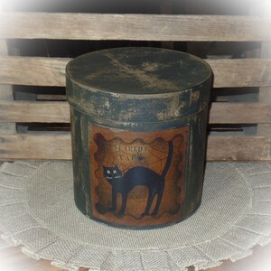 Rustic Farmhouse Aged Grungy Distressed Creepy Halloween Pantry Box ...