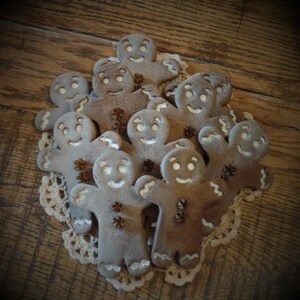 Primitive Rustic Farmhouse Faux Gingerbread Men | Etsy