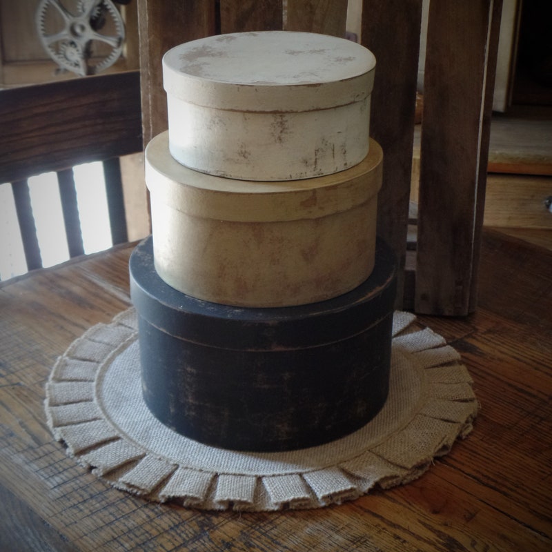 Primitive Boxes Stack - Etsy