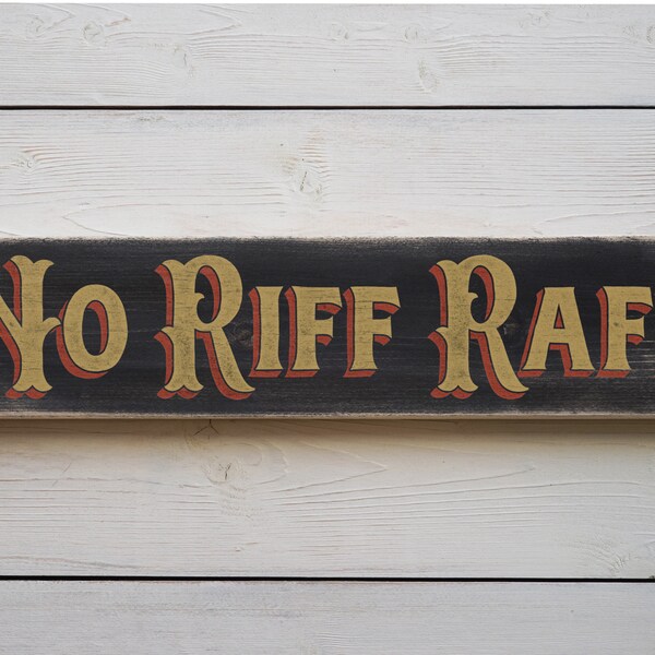 Riff Raff - Etsy