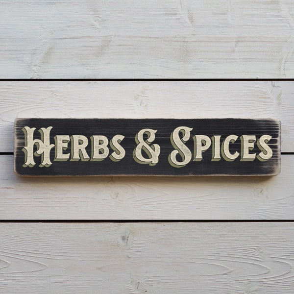 Spice Sign - Etsy