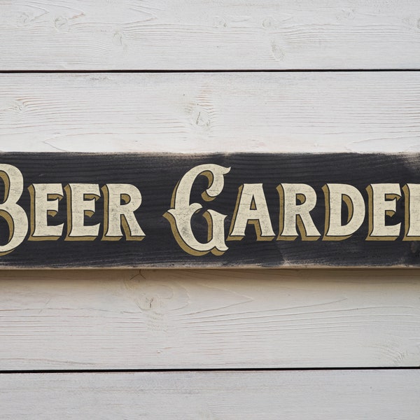 Beer Garden Sign - Etsy