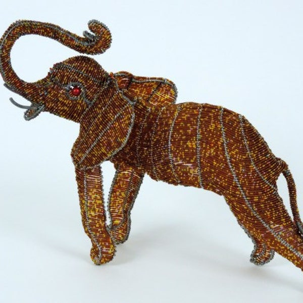 Beaded African Animal - Etsy