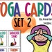 Yoga Cards Set 2 - Etsy