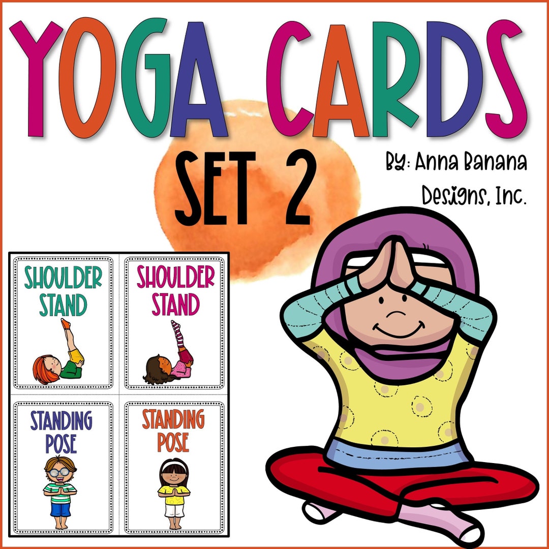 Yoga Cards Set 2 - Etsy